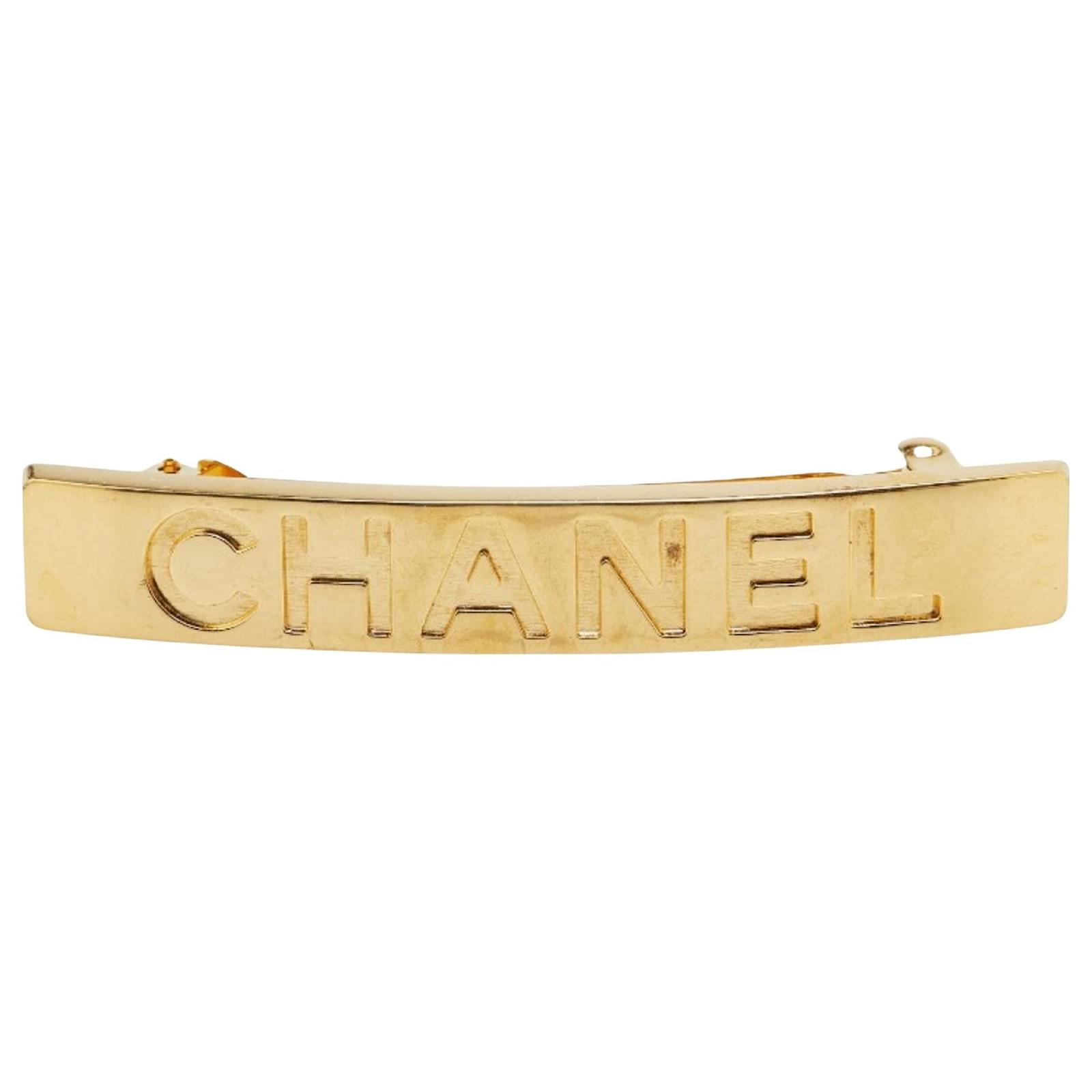 Chanel Logo CC Golden Gold-plated ref.2043446 - Joli Closet