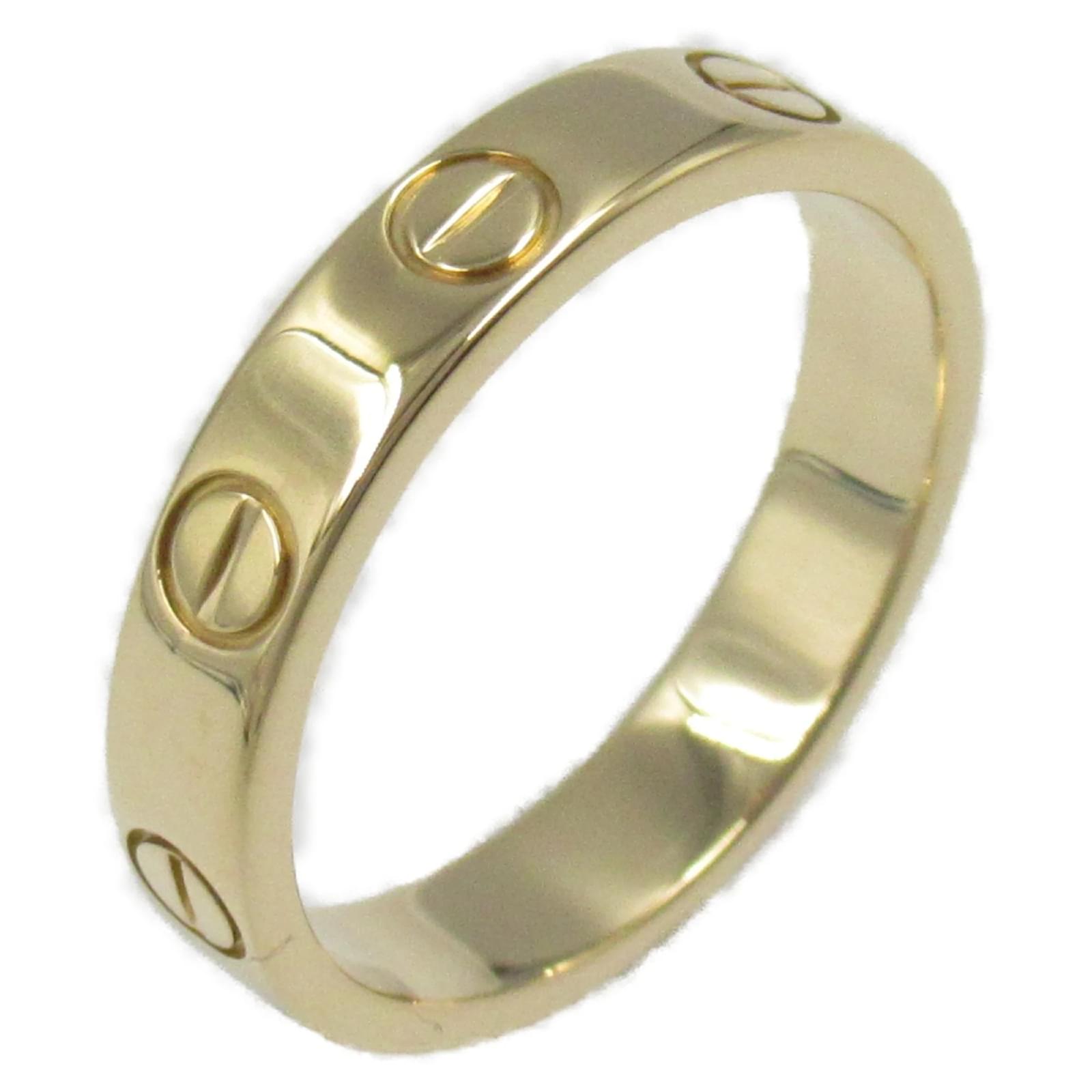 Cartier Mini Love Ring in 18K Yellow Gold ref.2043463 - Joli Closet