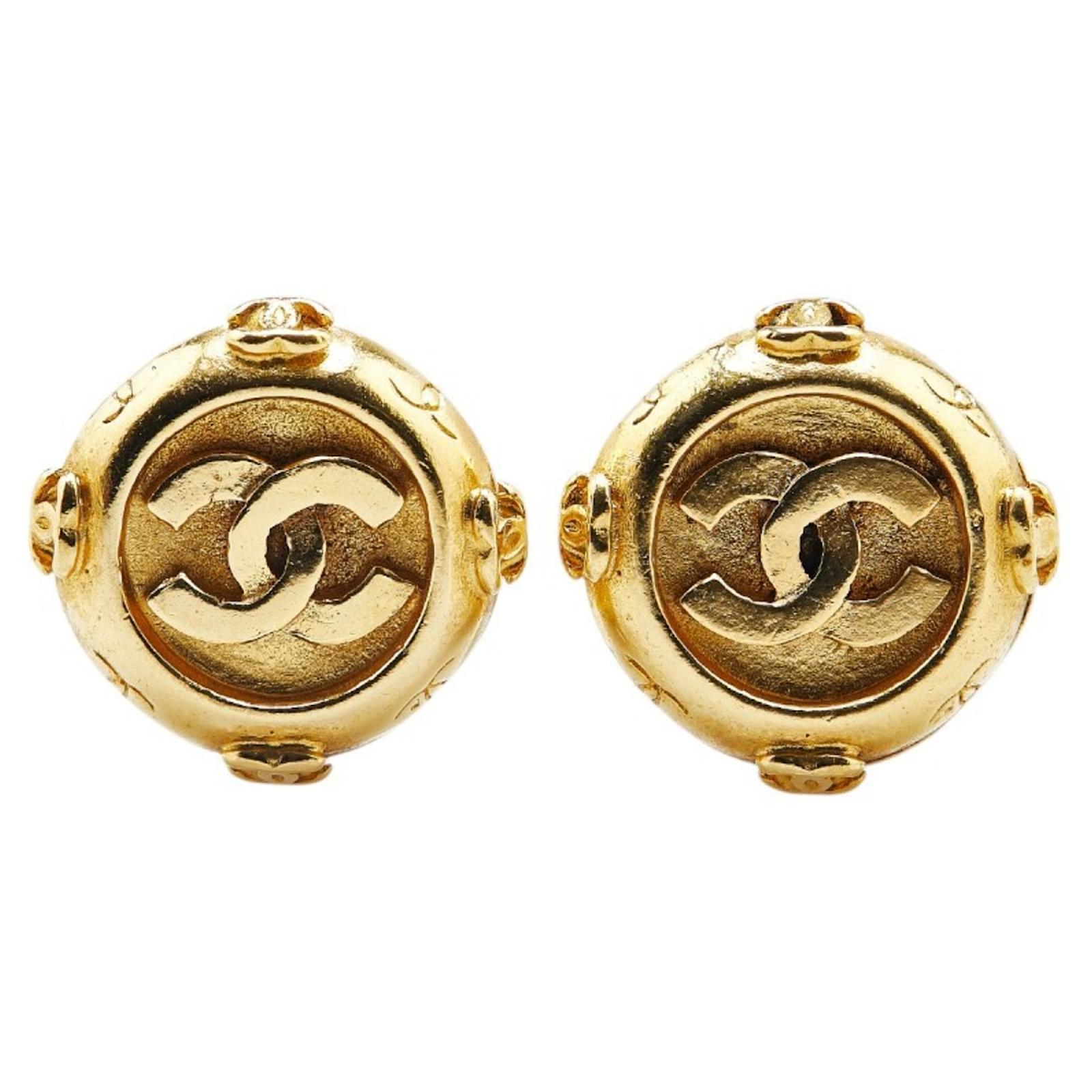 Chanel Coco Mark Golden Gold-plated ref.2044077 - Joli Closet