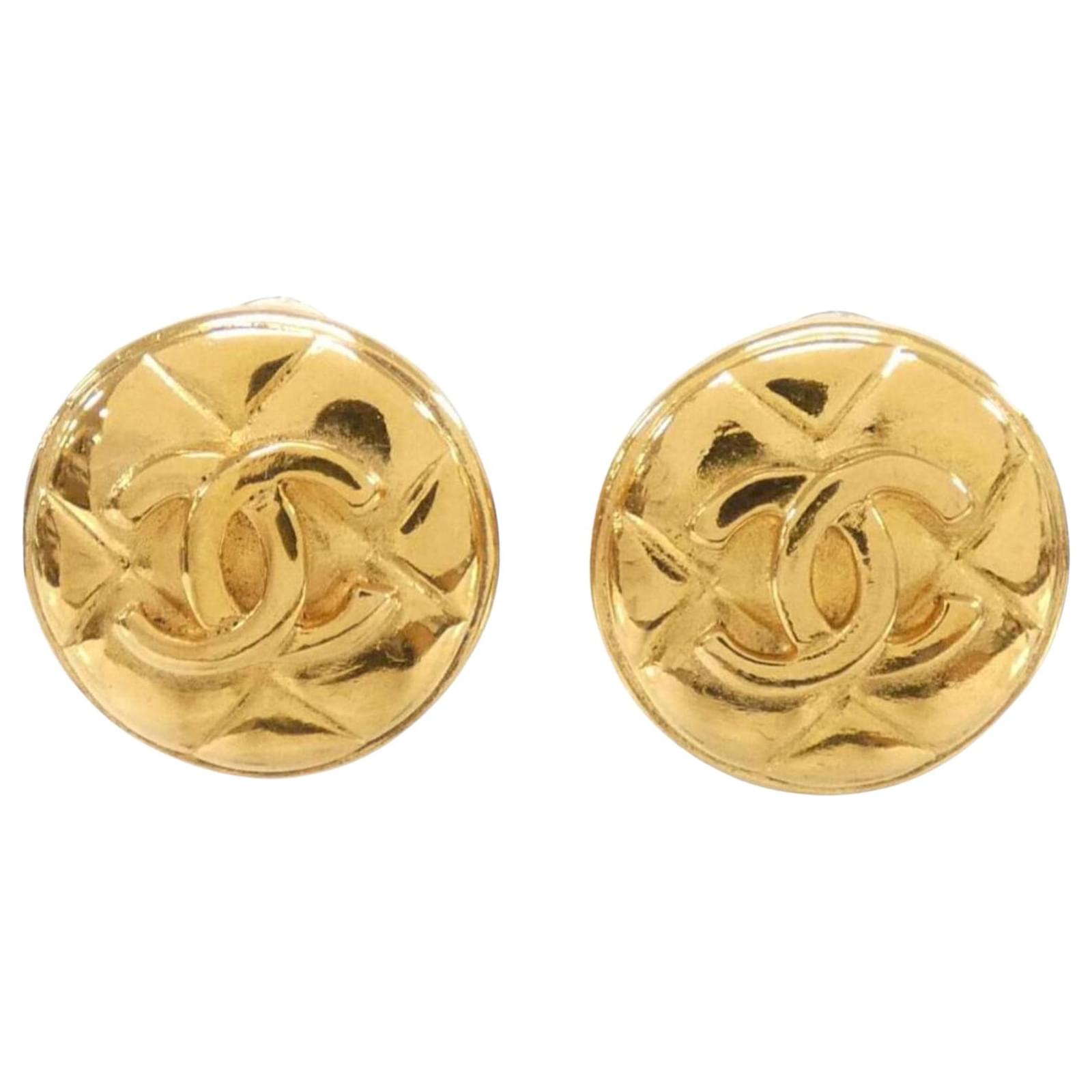 Chanel Coco Mark Golden Gold-plated ref.2044207 - Joli Closet