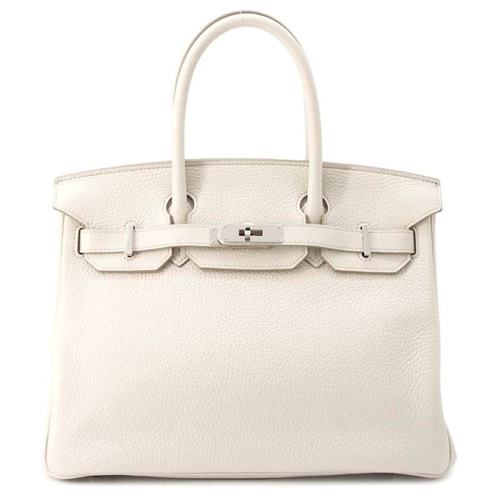 Hermès Birkin 30 Cream Leather ref.2050279 - Joli Closet