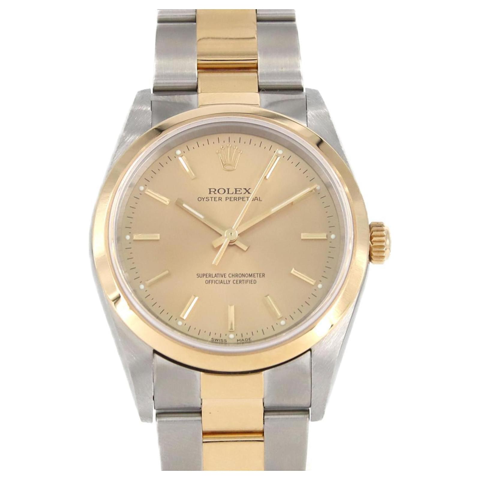 Rolex Oyster Perpetual Golden Yellow gold ref.2050967 - Joli Closet