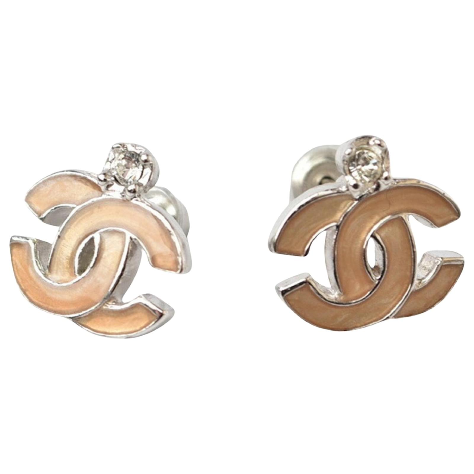 Chanel Coco Mark Silvery Metal ref.JC2051043 (Sold) - Joli Closet