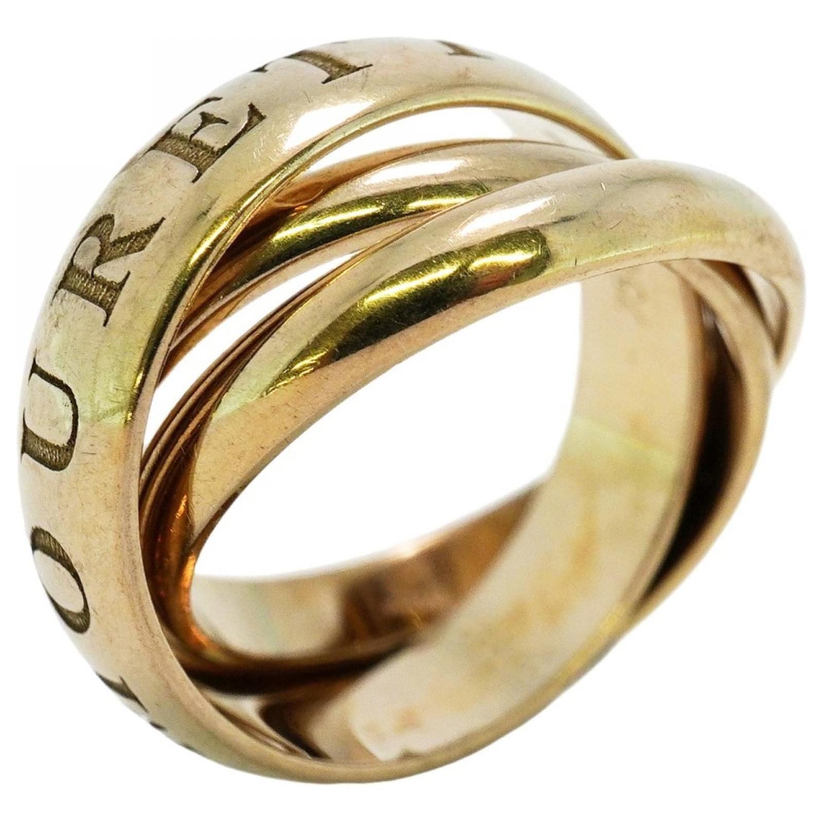 Cartier Trinity Limited Edition Band Ring in White Gold ref.2051567 ...