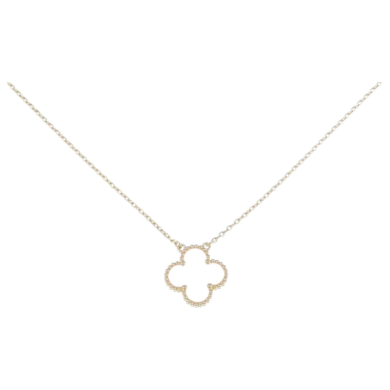 Collier Vintage Alhambra de Van Cleef & Arpels Or jaune ref.2051769 ...