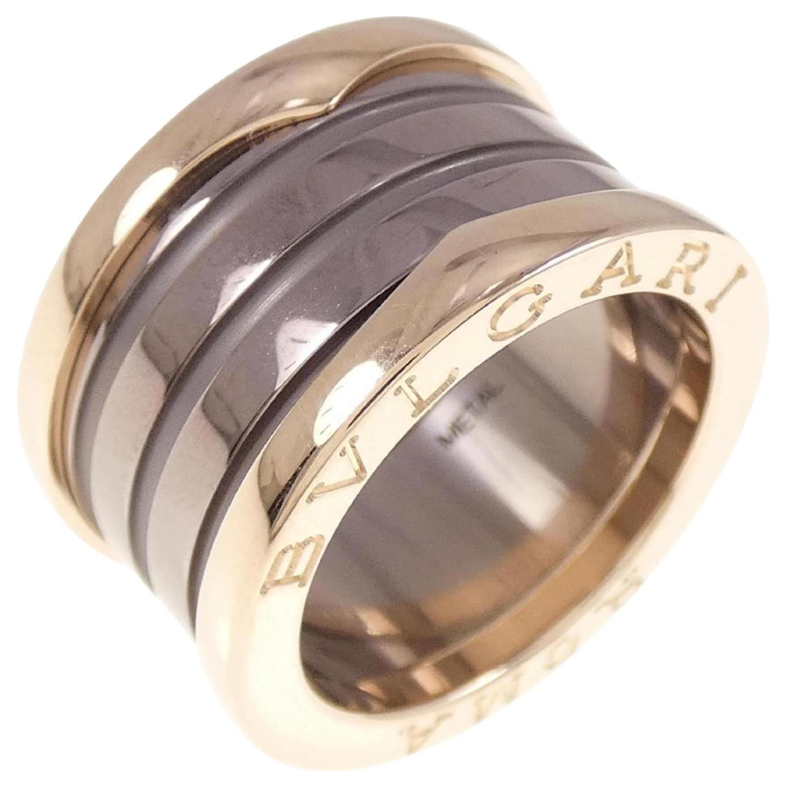 Bulgari B-ZERO ring # 50 Golden Pink gold ref.2056120 - Joli Closet