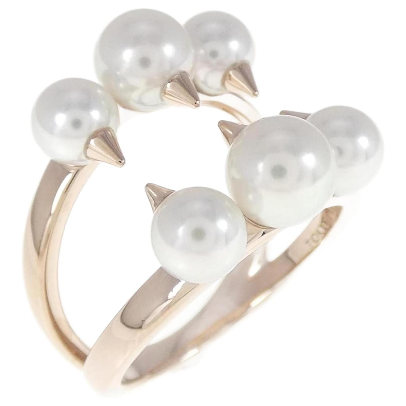 TASAKI DANGER SIGNATURE RING Pink gold ref.2065372 - Joli Closet