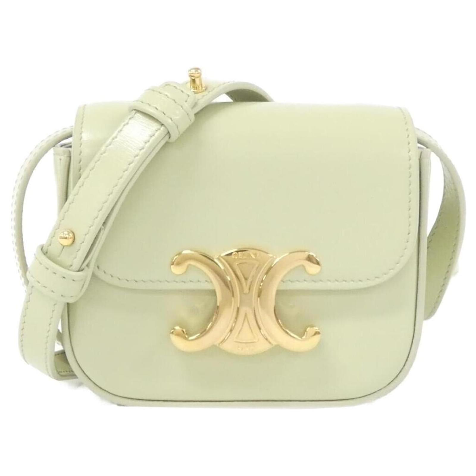 Céline Celine Mini Claude Shoulder Bag Leather ref.2065380 - Joli Closet