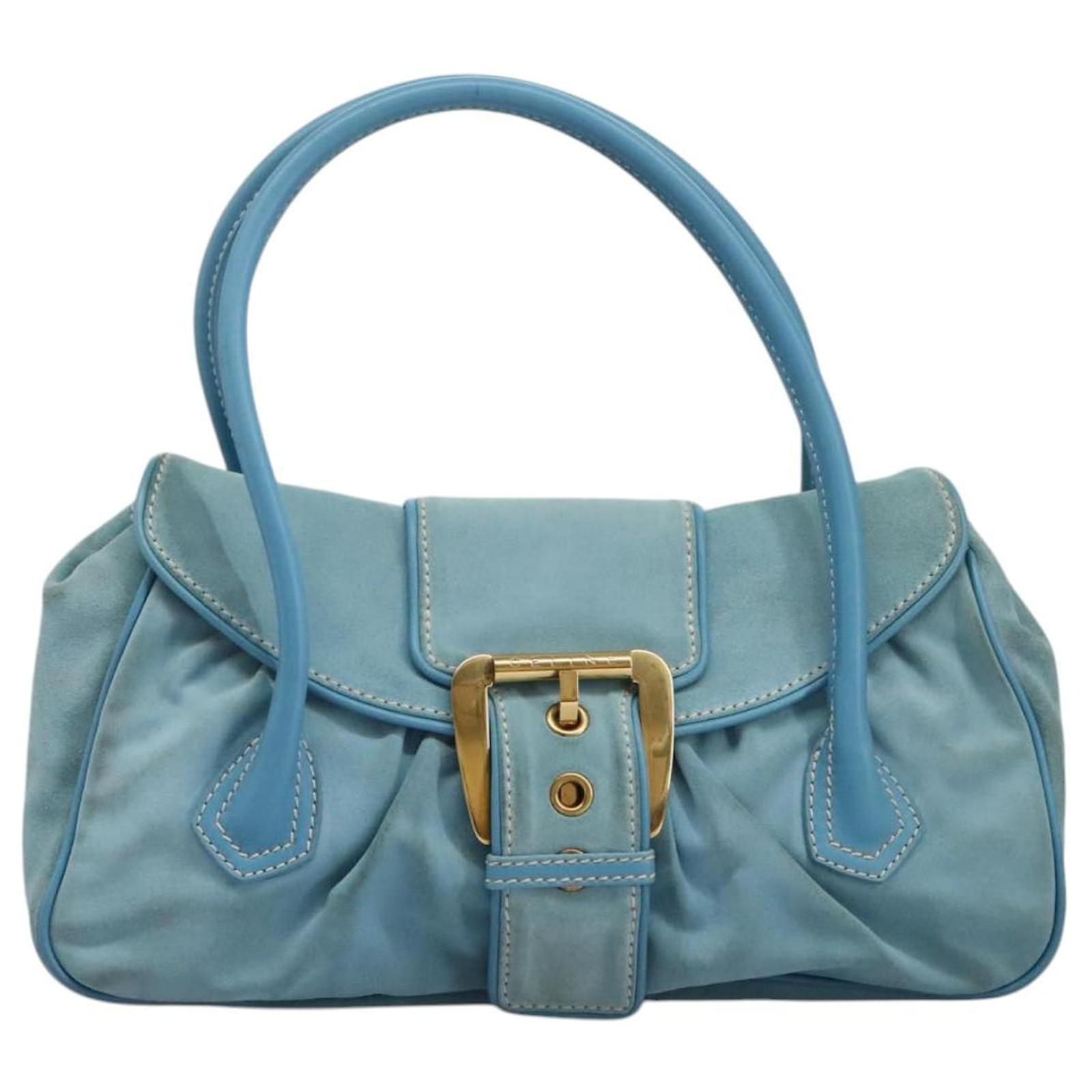 Céline Blue Suede ref.2067731 - Joli Closet