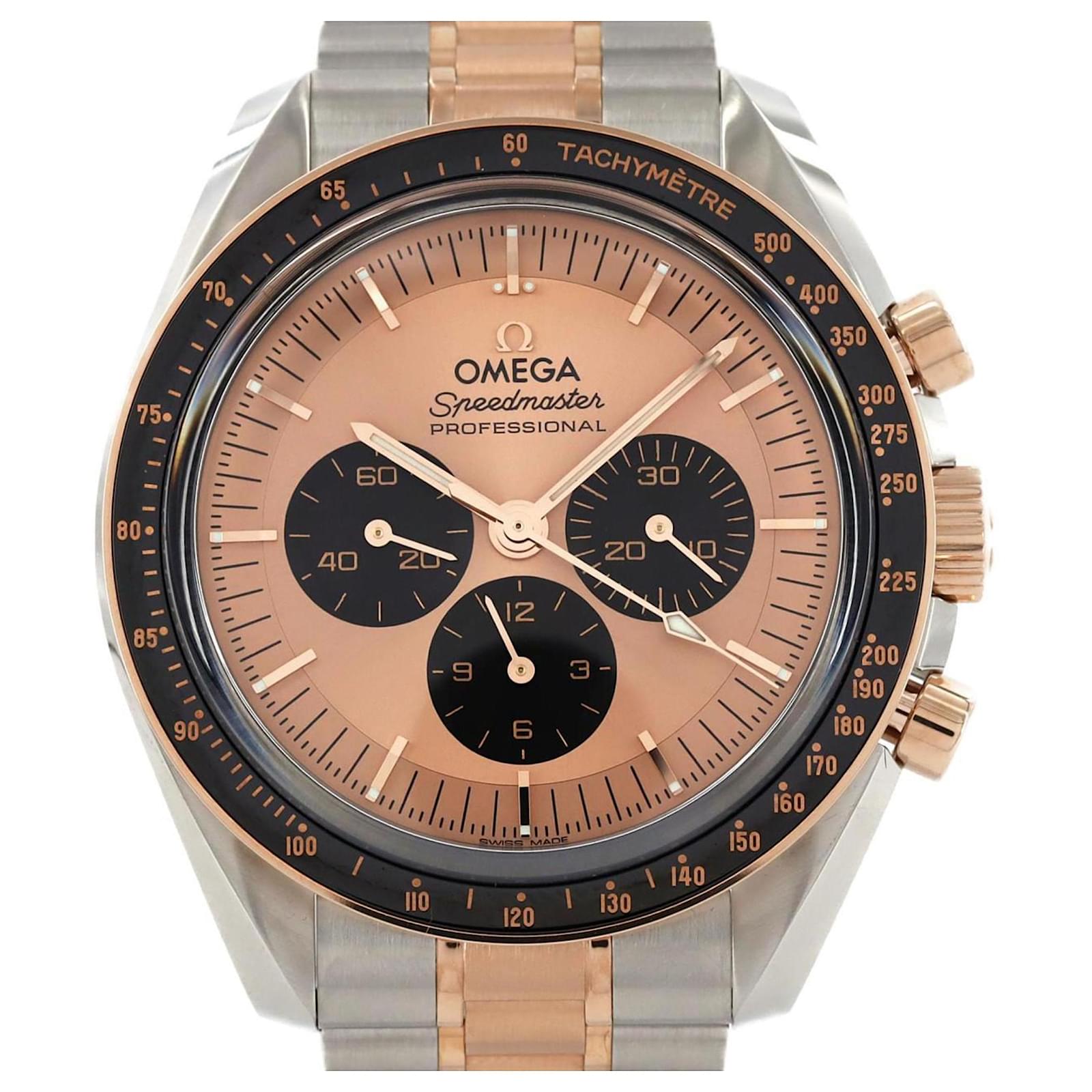 Omega Speedmaster Pink Patent leather ref.2067886 - Joli Closet