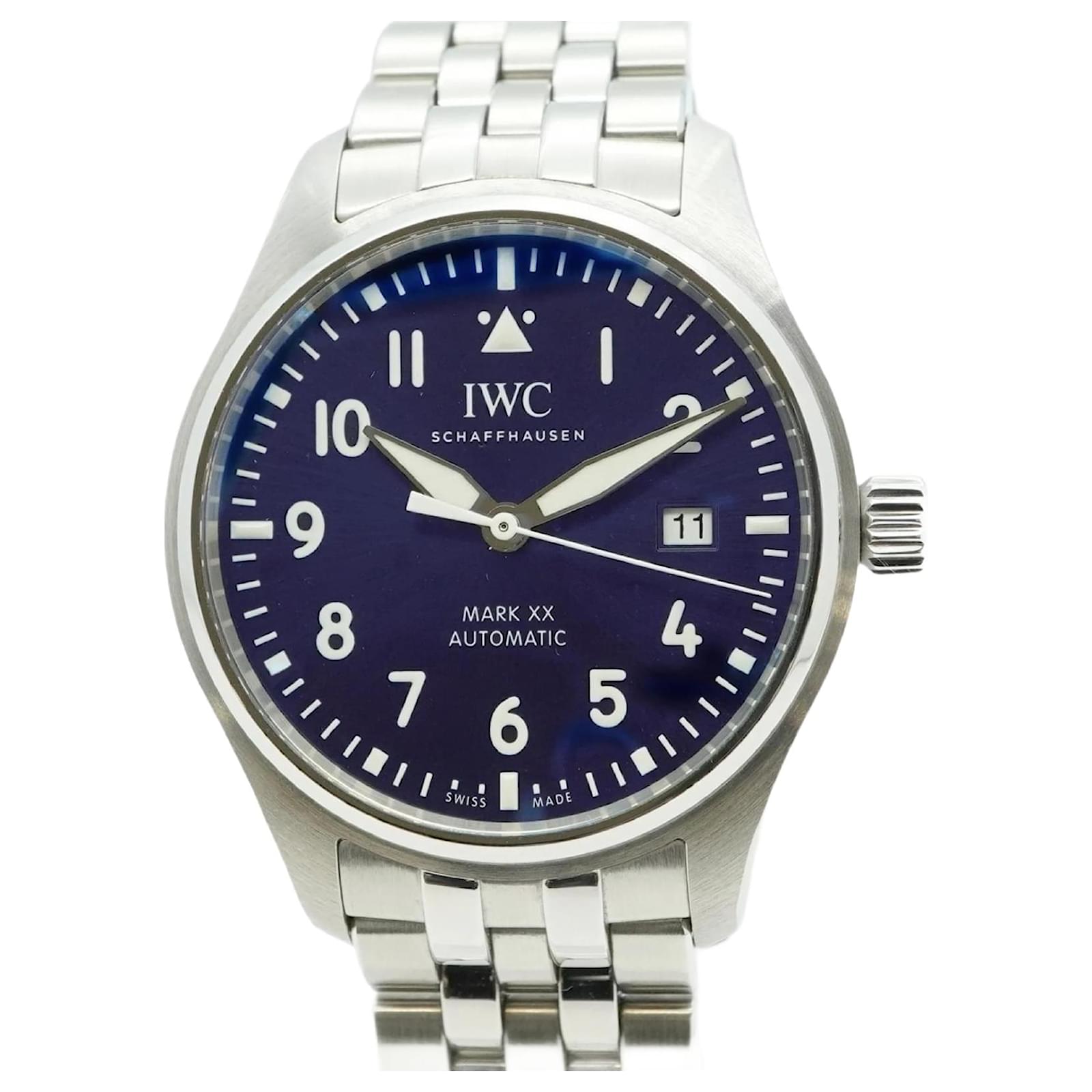 IWC Schaffhausen Pilot IW328204 Blue Dial Watch for Men ref.2069645 ...