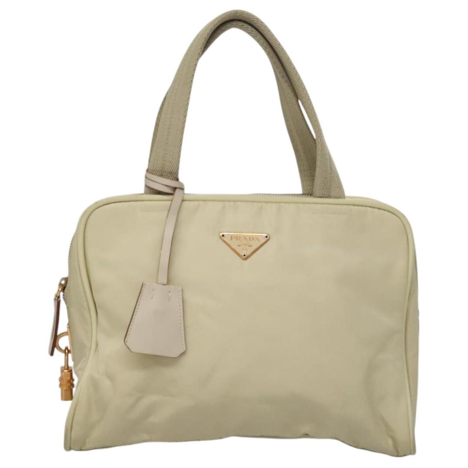 Prada Re-Nylon Beige Cloth ref.JC2070761 (Sold) - Joli Closet
