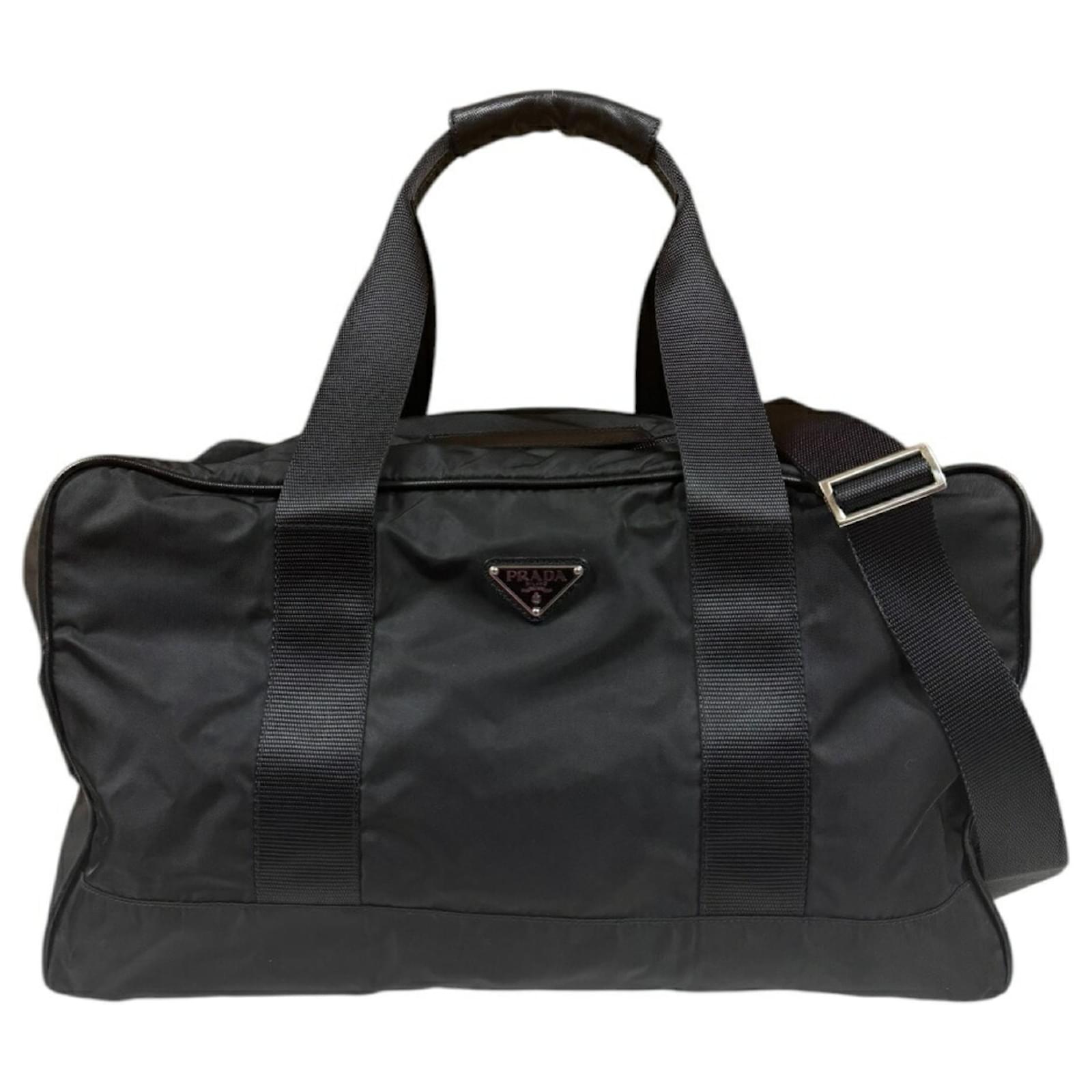 Prada Boston Bag in Black Nylon ref.2071050 - Joli Closet