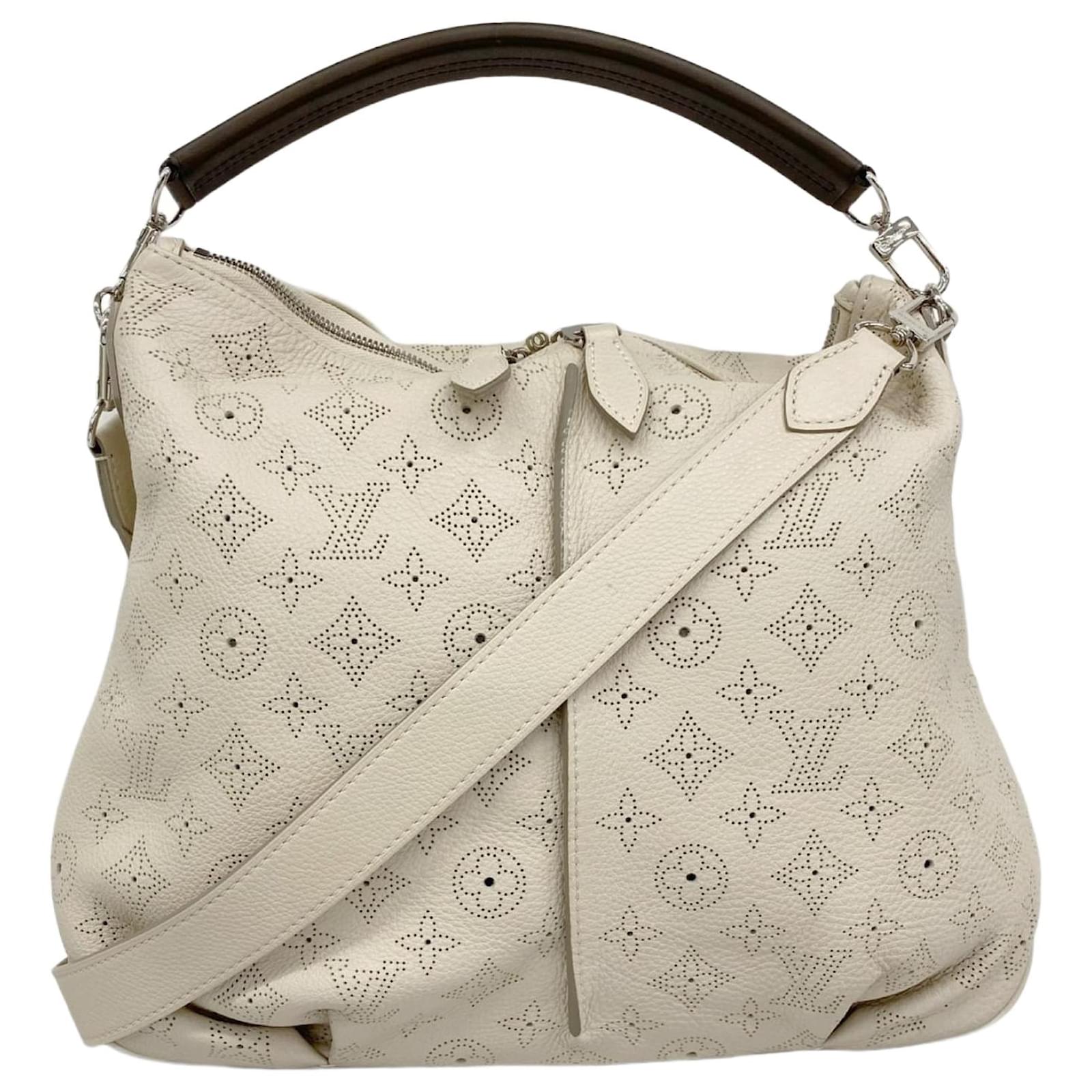 Louis Vuitton Mahina Selene PM Shoulder Bag White ref.2072646 - Joli Closet