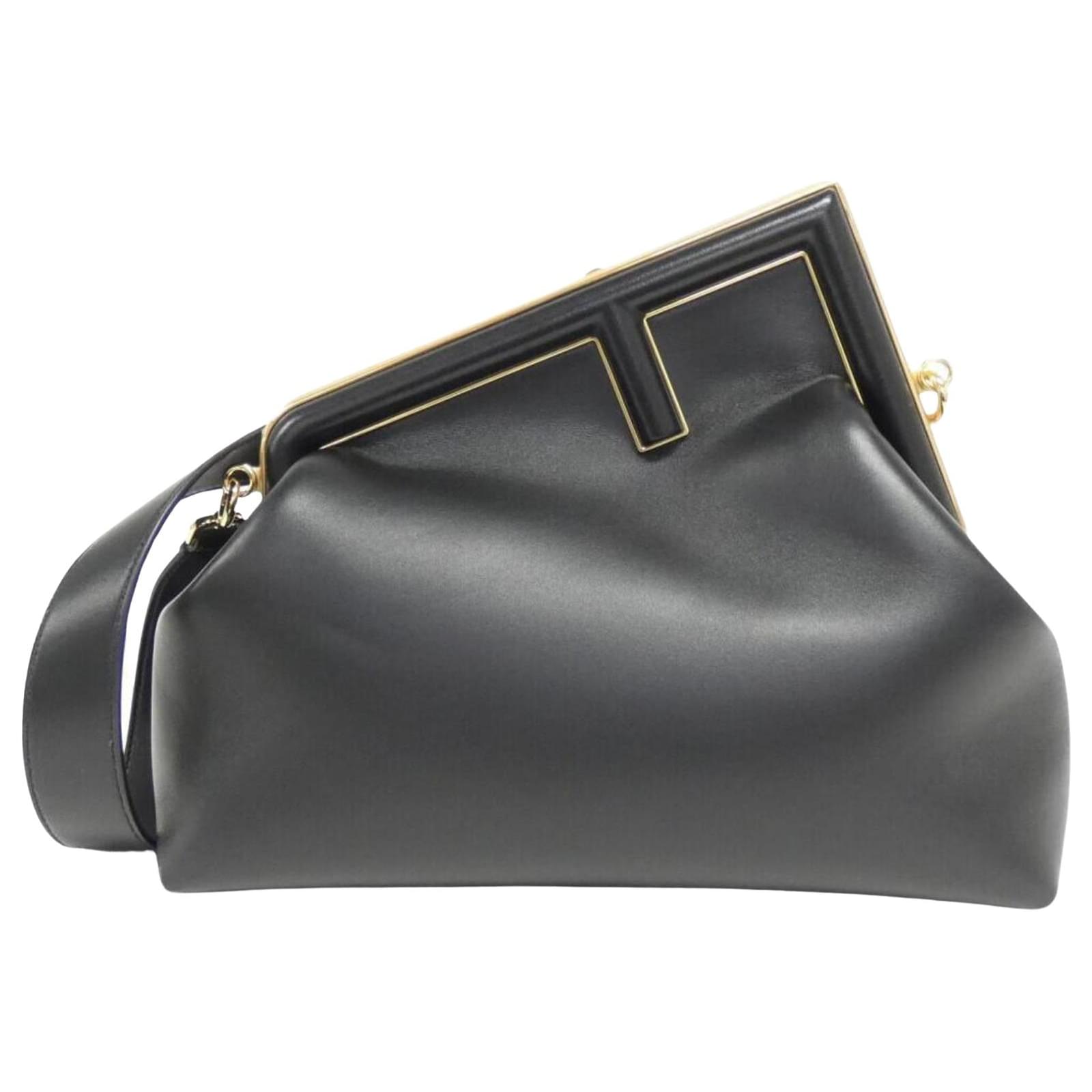 Fendi First Black Leather ref.2074104 - Joli Closet