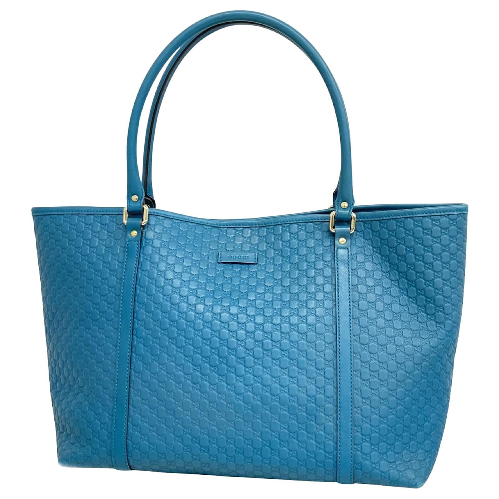 Gucci Micro guccissima Turquoise Leather ref.2074112 - Joli Closet