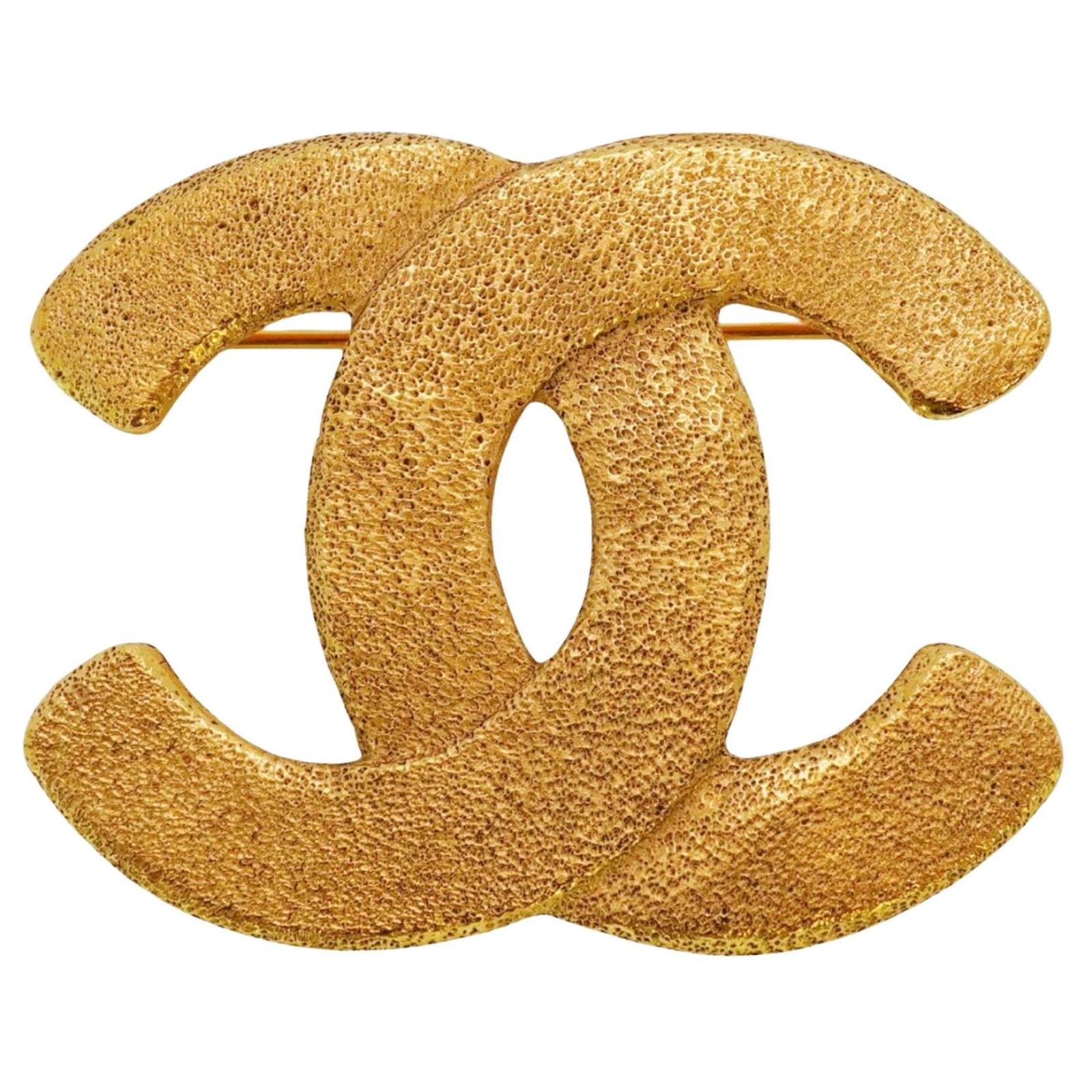 Chanel Coco Mark Golden Gold-plated ref.2075005 - Joli Closet