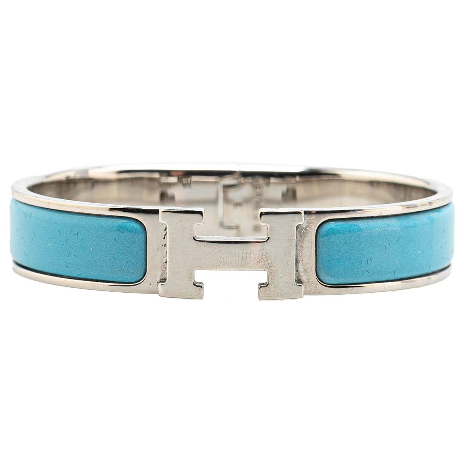 Hermès HERMES Bracelets T. Metal Blue ref.2076322 - Joli Closet