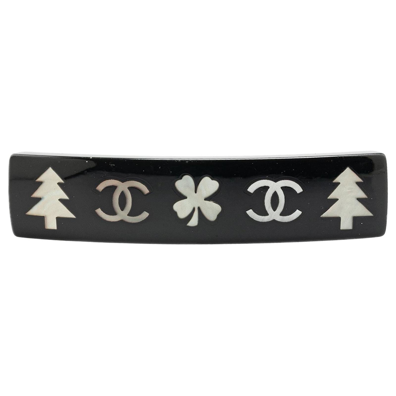 CHANEL Hair accessories T. Plastic Black ref.2076886 - Joli Closet