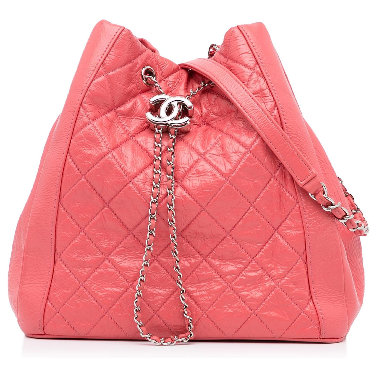 CHANEL Handbags T. Leather Pink ref.2078721 - Joli Closet
