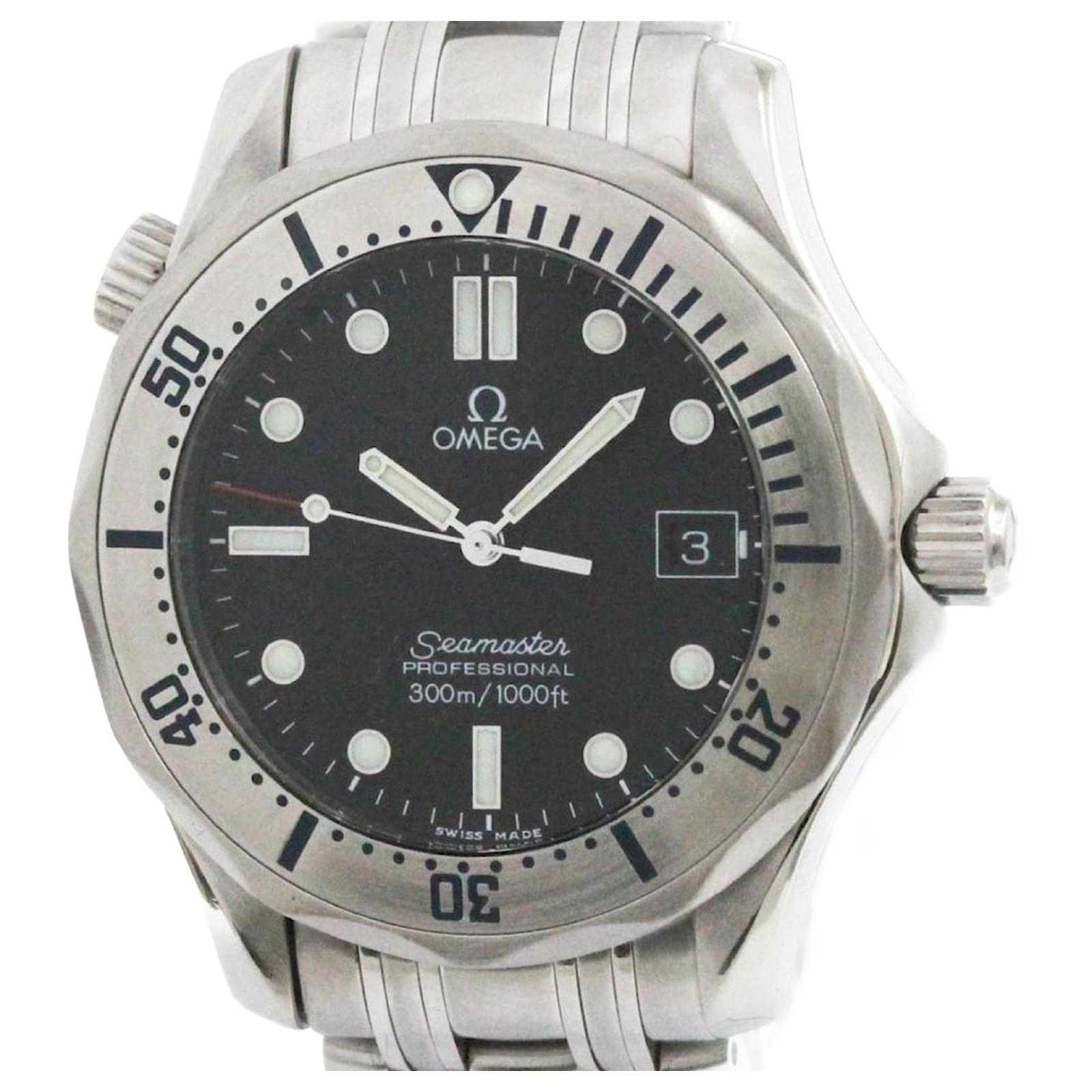 Omega Seamaster Black Steel ref.2080104 - Joli Closet