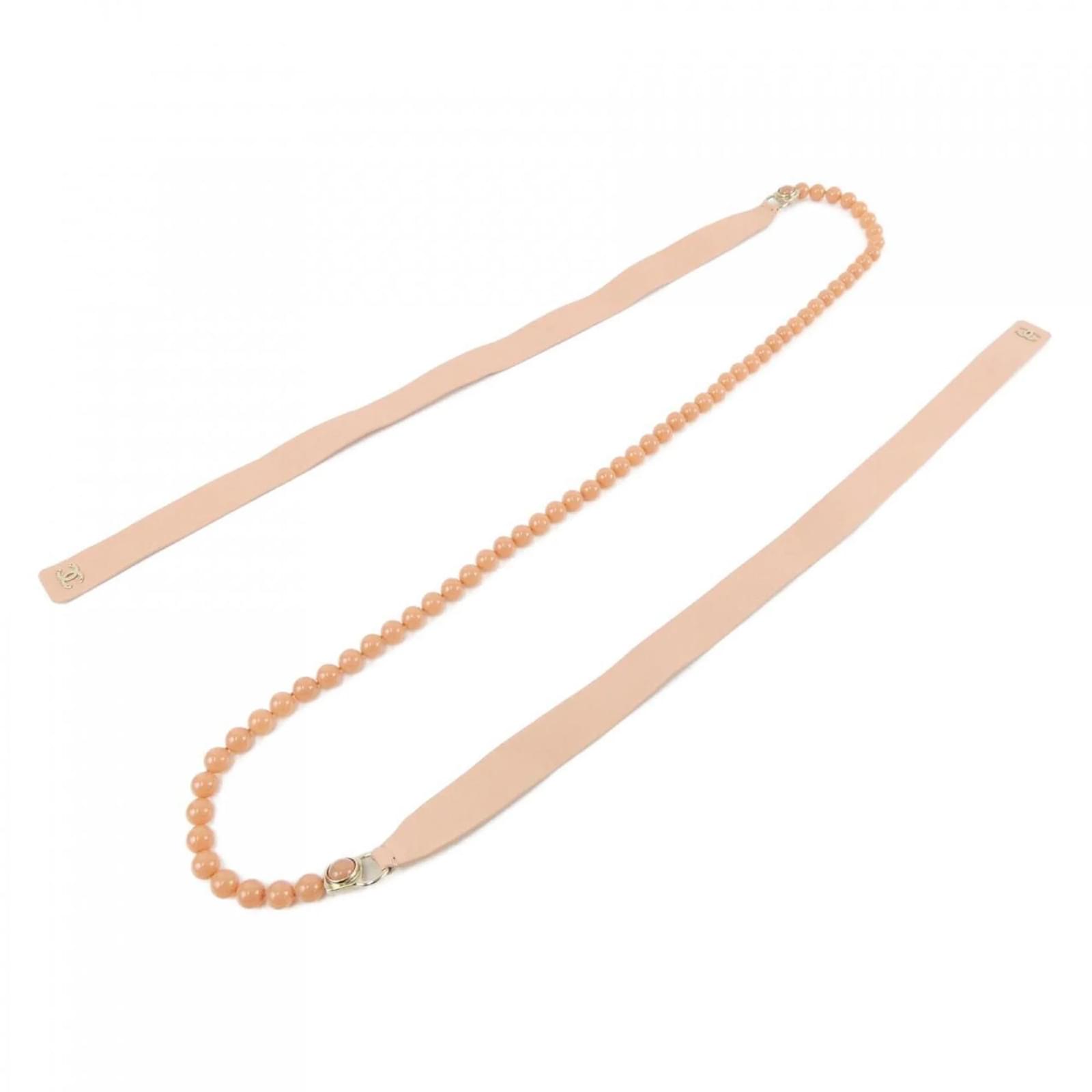 Chanel Pink Lambskin Chain Belt ref.2080632 - Joli Closet