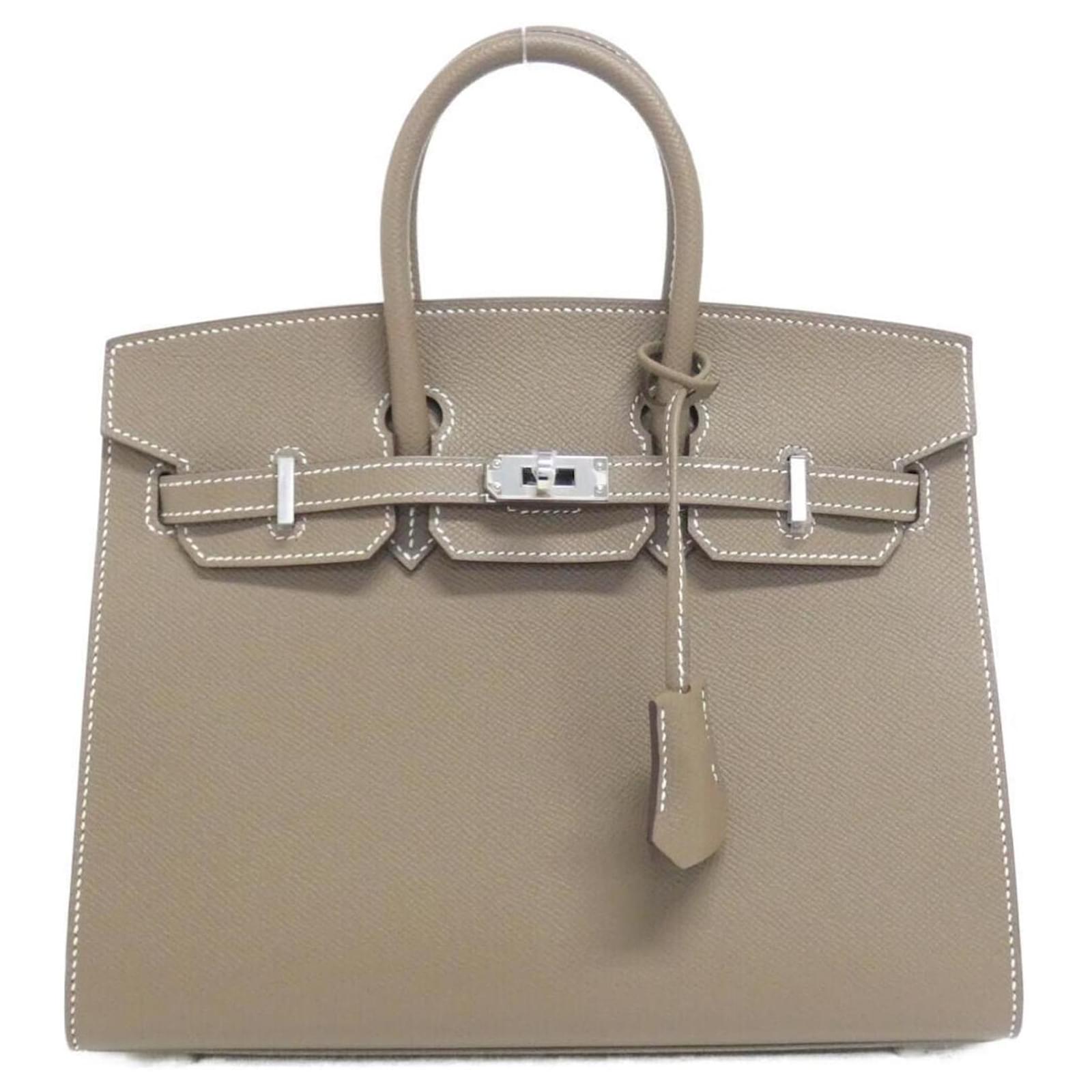 Hermès Birkin 25 Cream Leather ref.2081026 - Joli Closet
