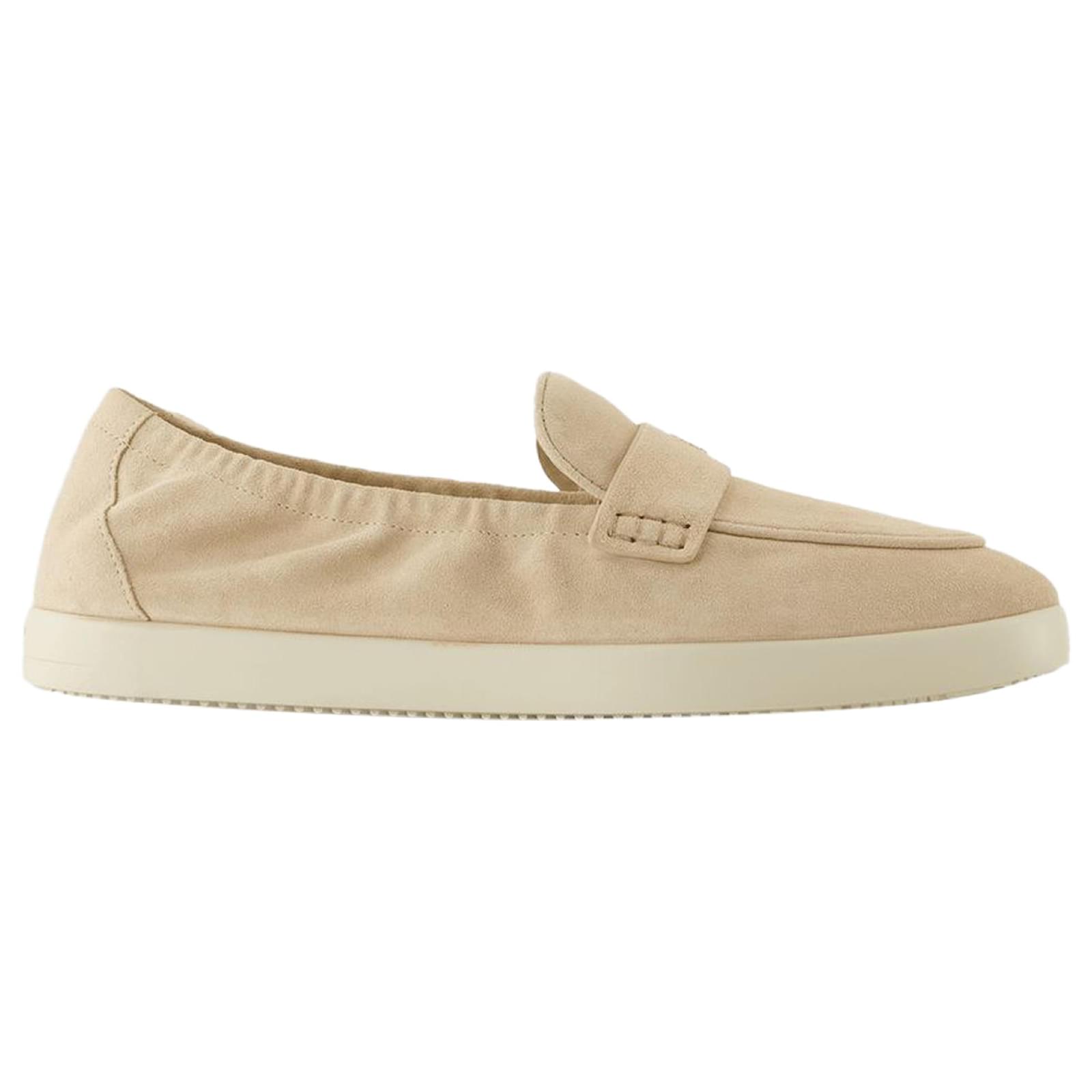 Ballet Sport Loafer - Tory Burch - Leather - Beige Brown Pony-style ...
