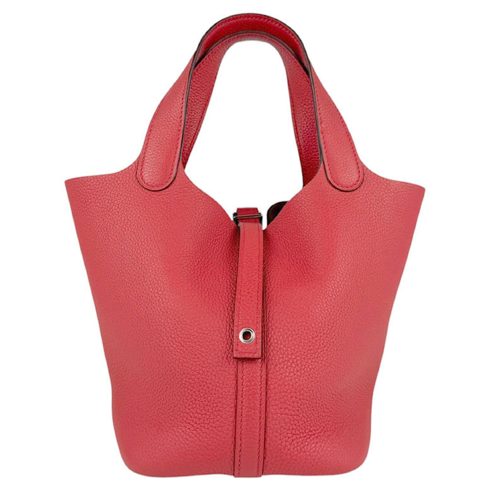 Hermès Hermes Picotin Lock PM Handbag Leather ref.2083686 - Joli Closet