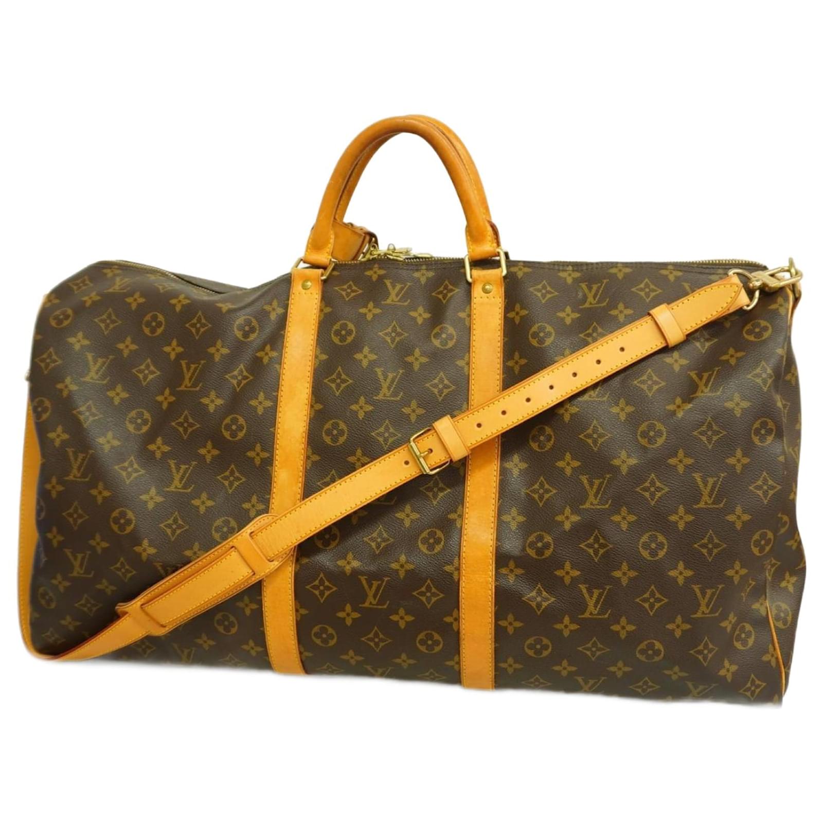 Louis Vuitton Monogram Keepall Bandouliere 60 Brown ref.2083709 - Joli Closet