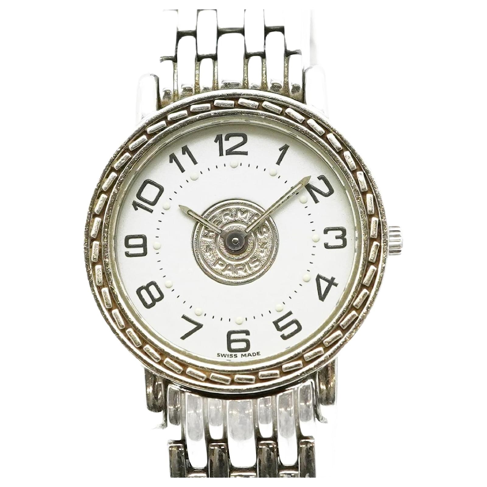 Hermès Hermes Serie SE4.210 White Dial Watch for Women ref.2084449 ...