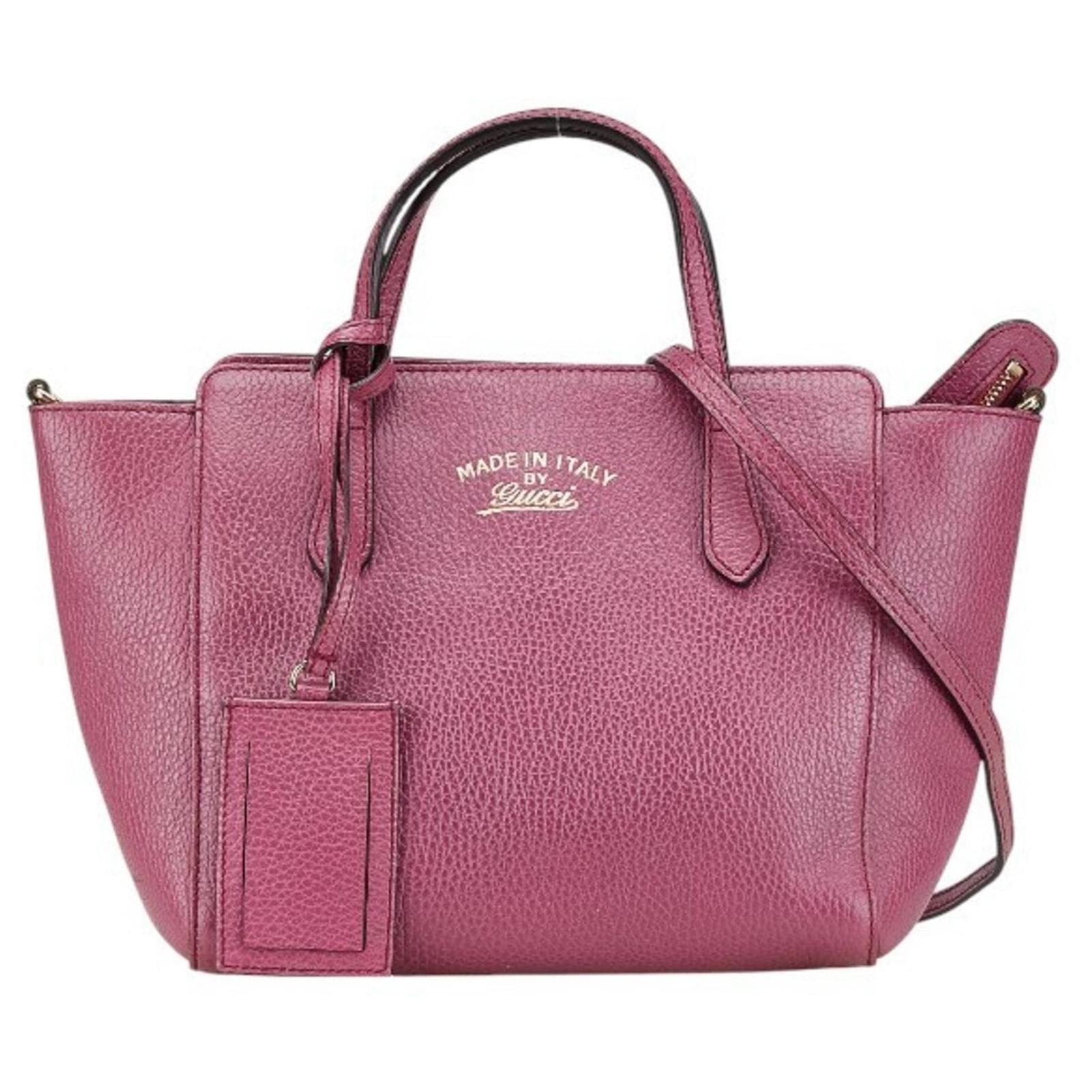 Gucci Swing Pink Leather ref.2084494 - Joli Closet