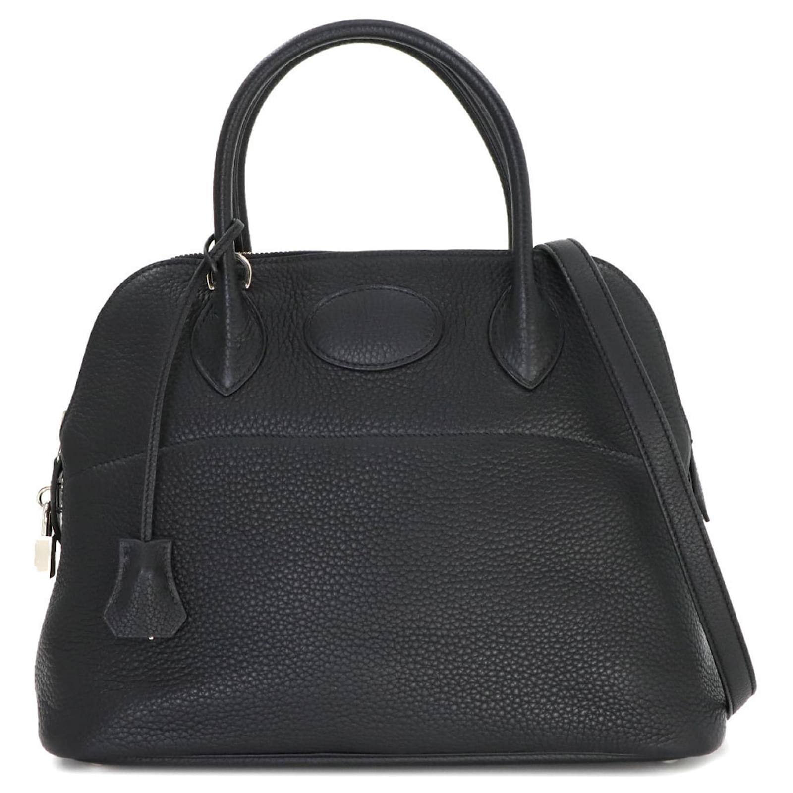 Hermès Hermes Bolide 31 Shoulder Bag Black Leather ref.2086798 - Joli ...