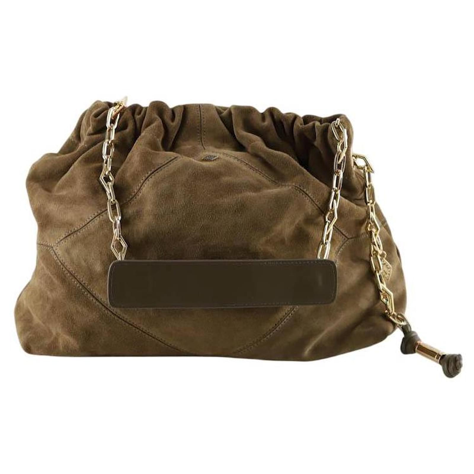 Bash Suede bag Brown Deerskin ref.2086944 - Joli Closet