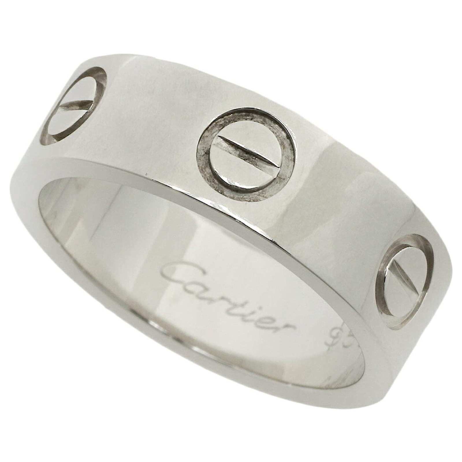Cartier Love Ring Platinum