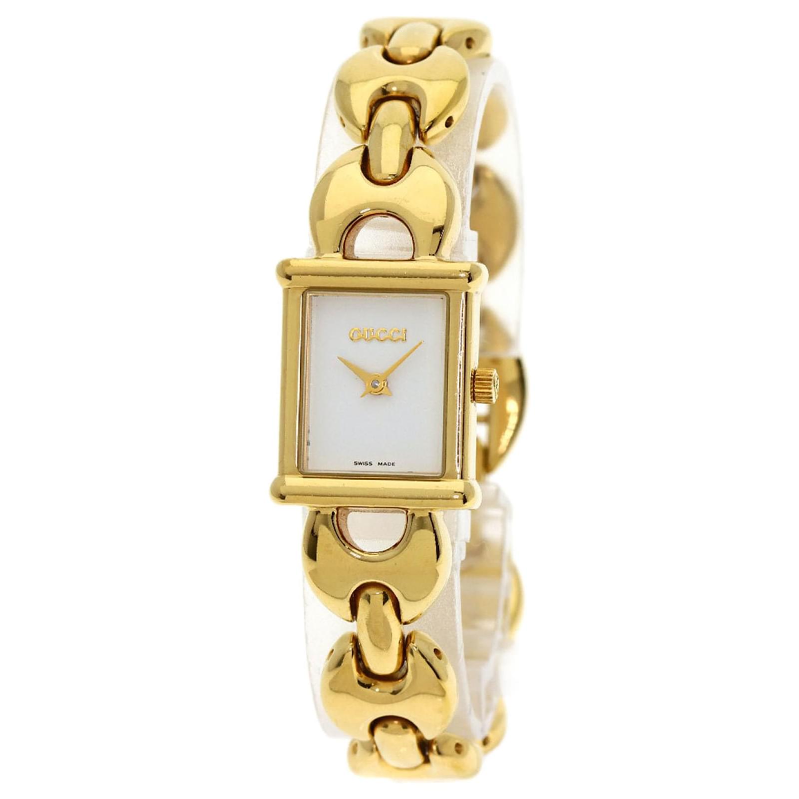 Gucci 1800L Square Face Watch GP Ladies ref.2090704 - Joli Closet