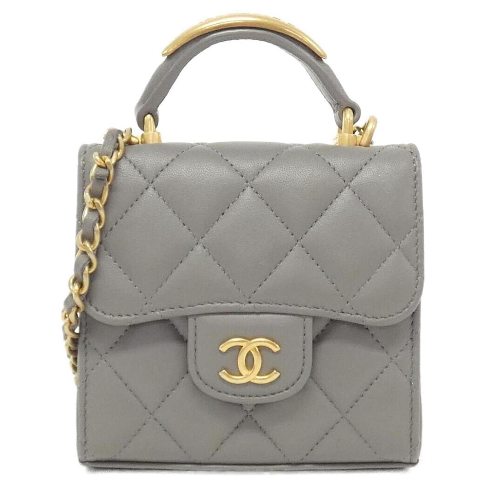 Chanel Coco Handle Brown Leather ref.2090960 - Joli Closet