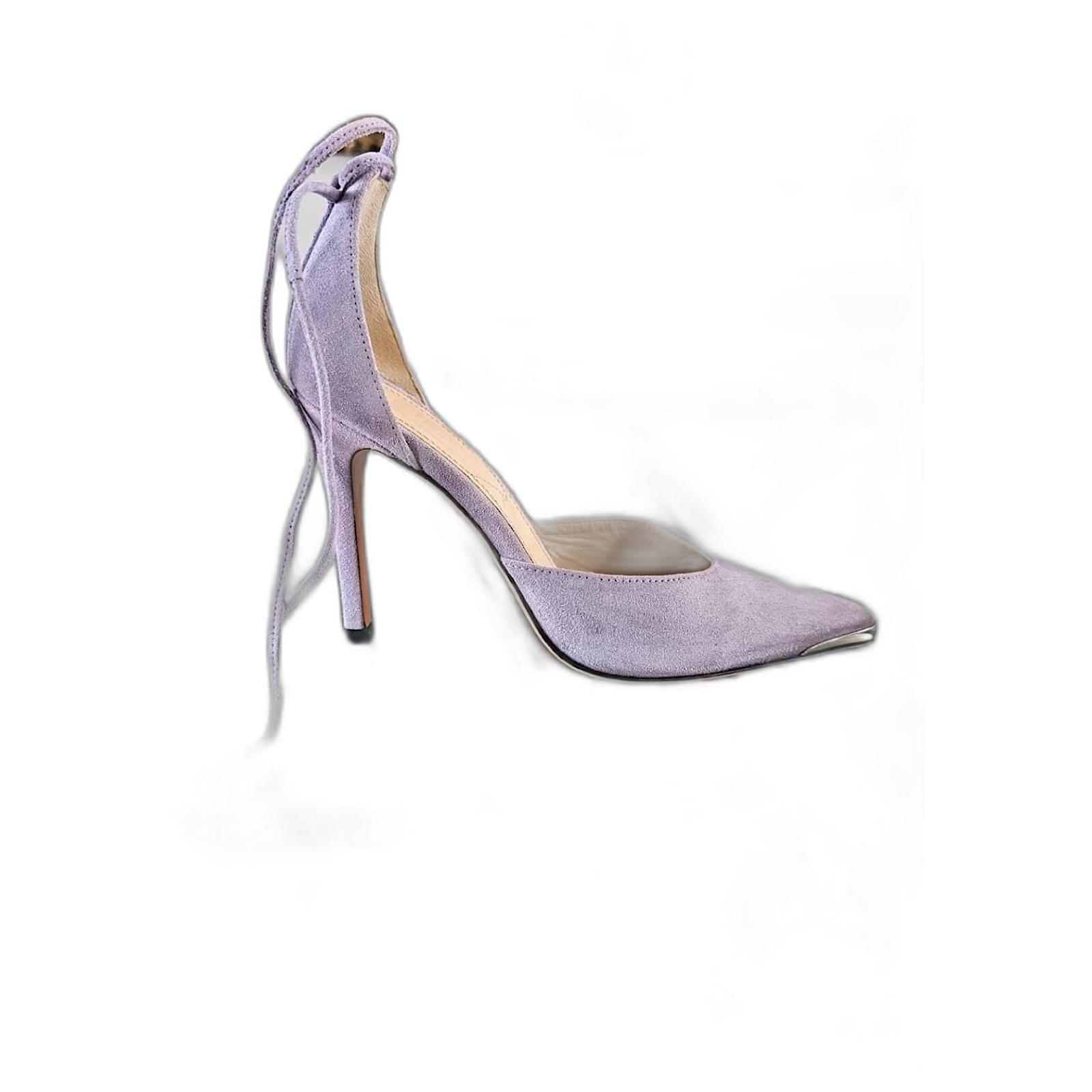 Iro Pumps Purple Leather ref.2094013 - Joli Closet