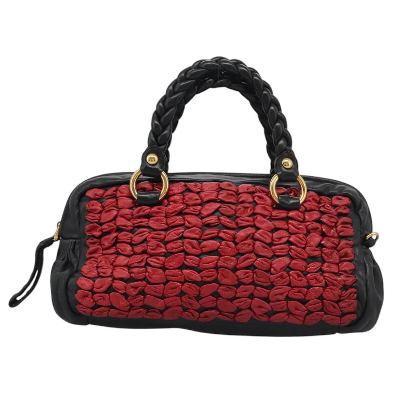 Miu Miu Red Leather ref.2099652 - Joli Closet