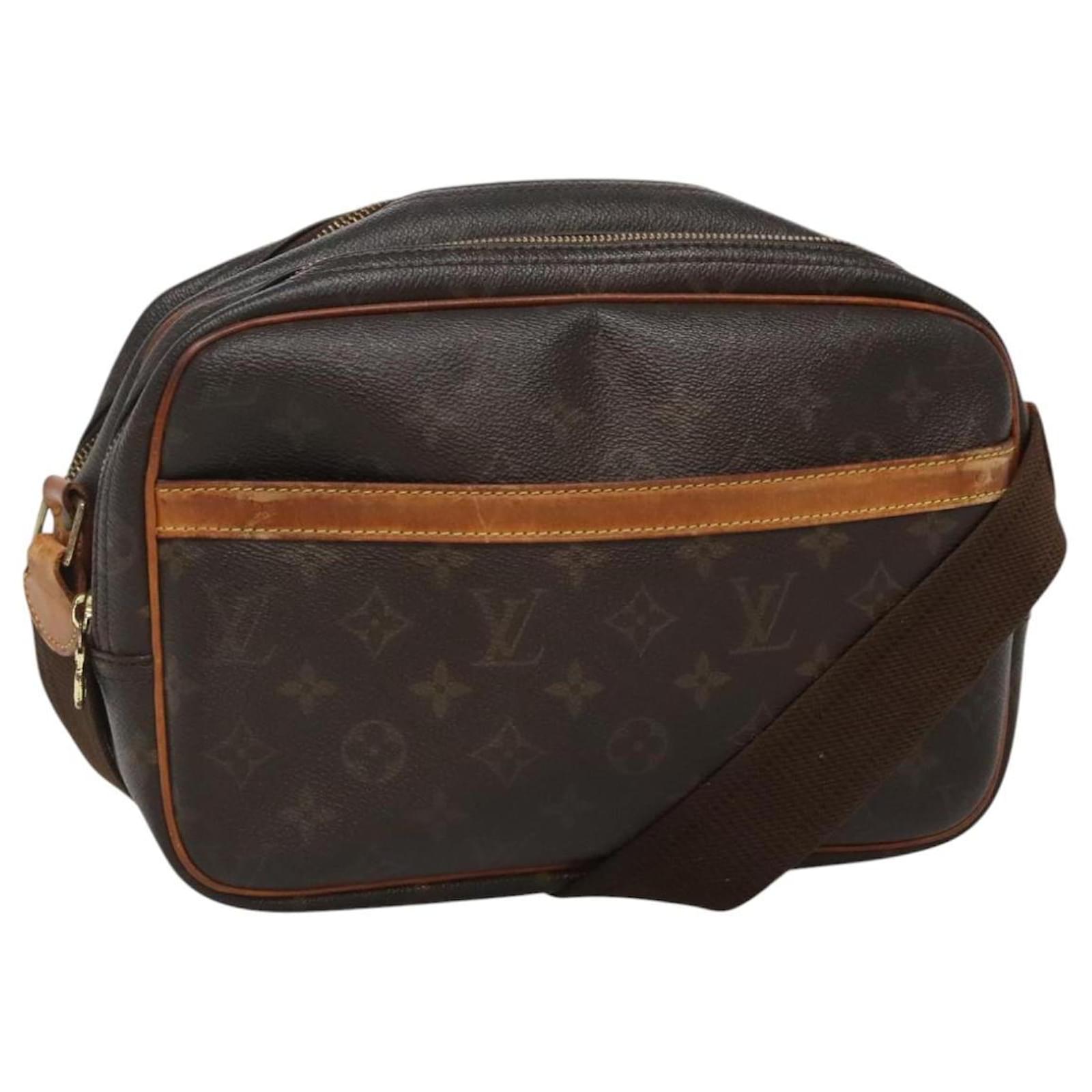 LOUIS VUITTON Monogram Reporter PM Shoulder Bag M45254 LV Auth nb146 ...