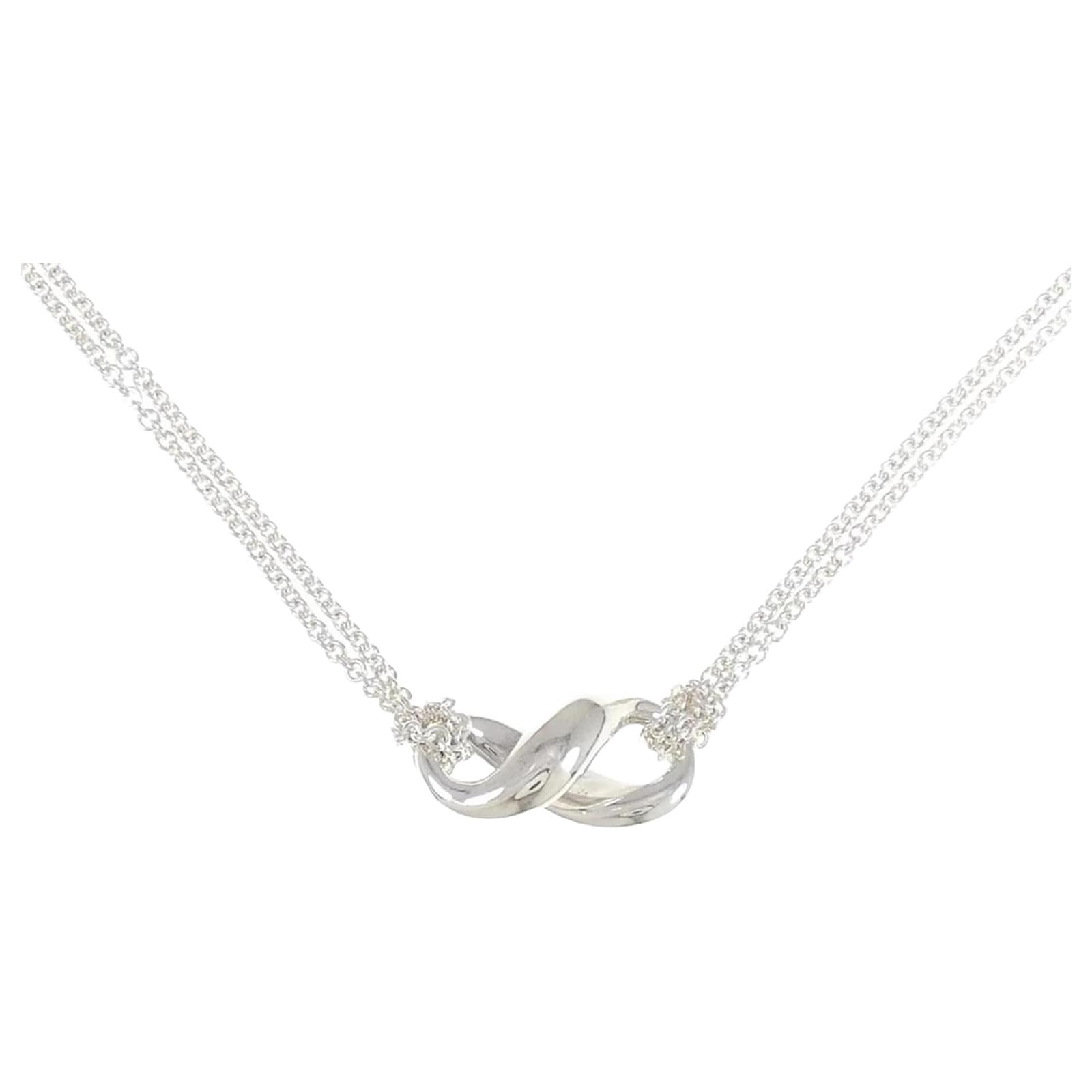 Tiffany & Co Tiffany Figure Eight Necklace Silver ref.2101013 - Joli Closet