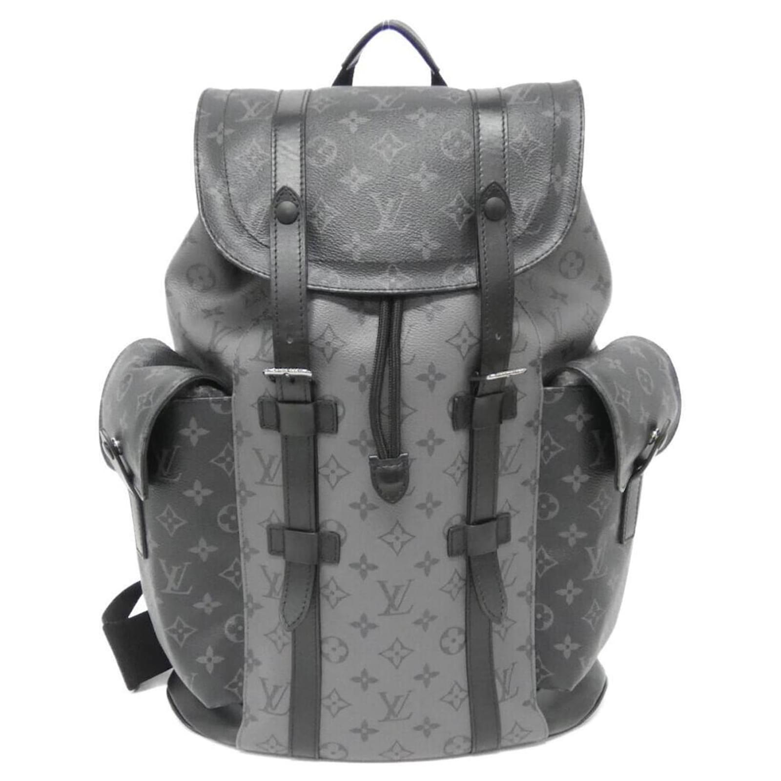 Louis Vuitton Monogram Eclipse Reverse Christopher MM Backpack Black ...