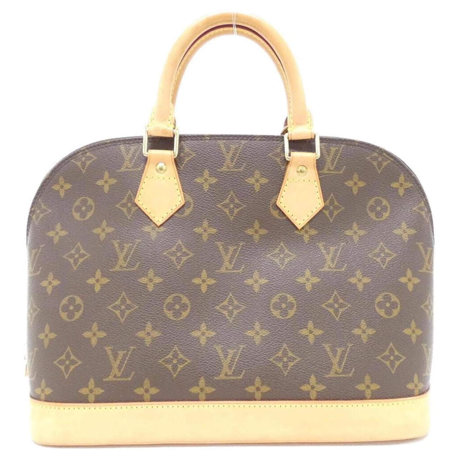 Louis Vuitton Monogram Alma PM Handbag Brown Cloth ref.2101747 - Joli ...