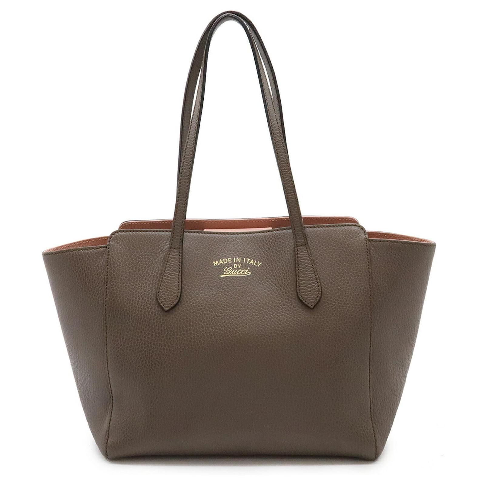 Gucci Swing Brown Leather ref.2102703 - Joli Closet