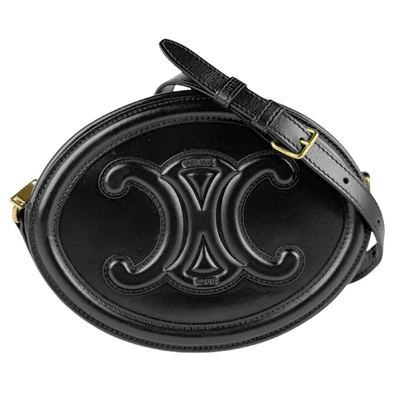 Céline Celine Black Leather Shoulder Bag ref.2106246 - Joli Closet