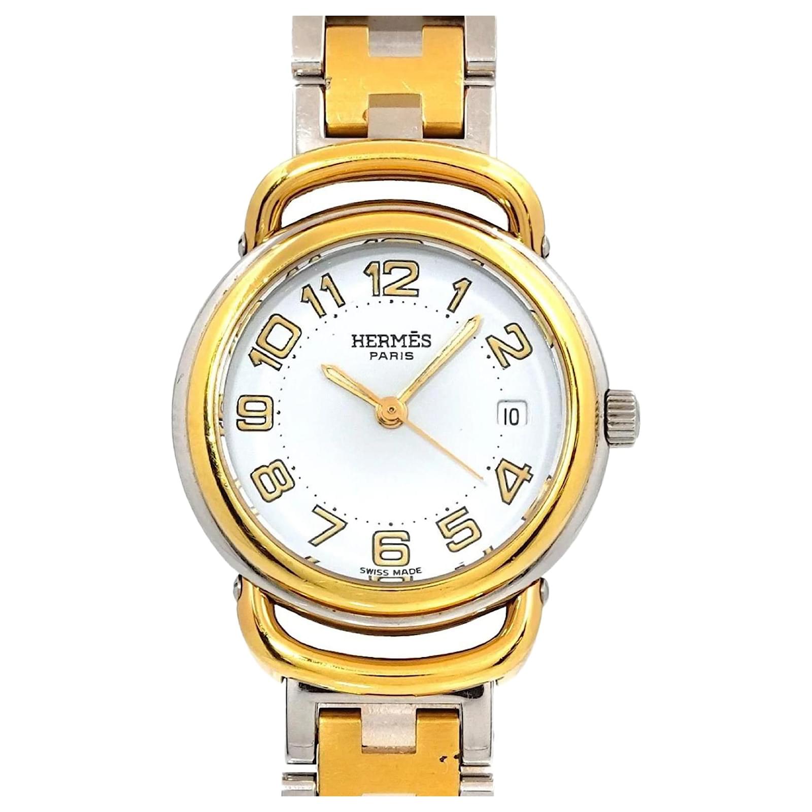 Hermès Hermes HERMES Pullman Combi PU2 240 Ladies Watch ref.2106921 ...