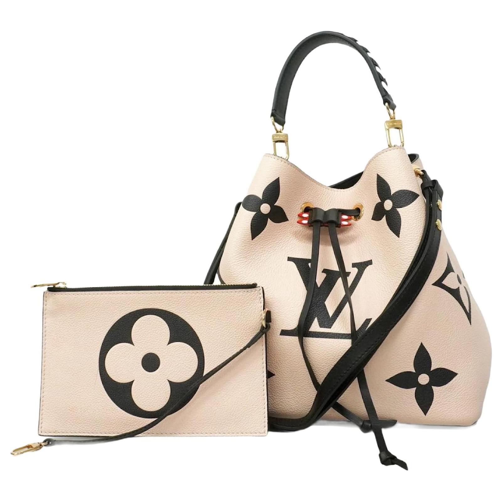 Néonoé Louis Vuitton Monogram Empreinte Giant Bicolor NeoNoe Handbag ...