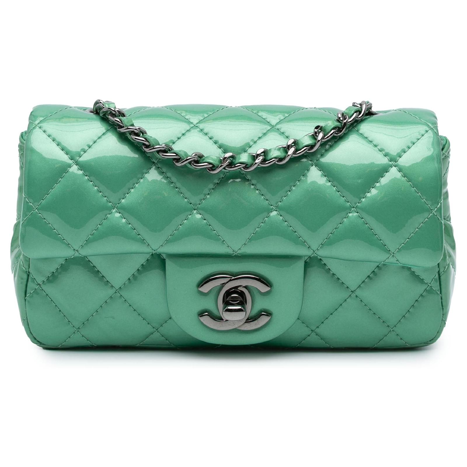 CHANEL Handbags T. Leather Green ref.2116433 - Joli Closet
