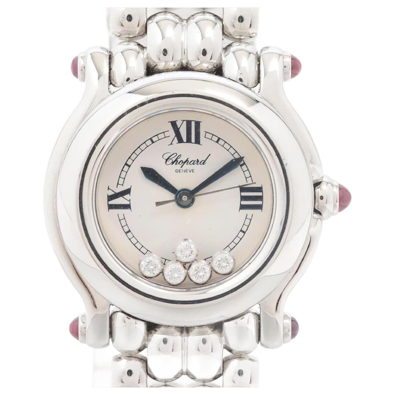 Chopard Happy Diamonds Full set Silvery Steel ref.2118548 - Joli Closet