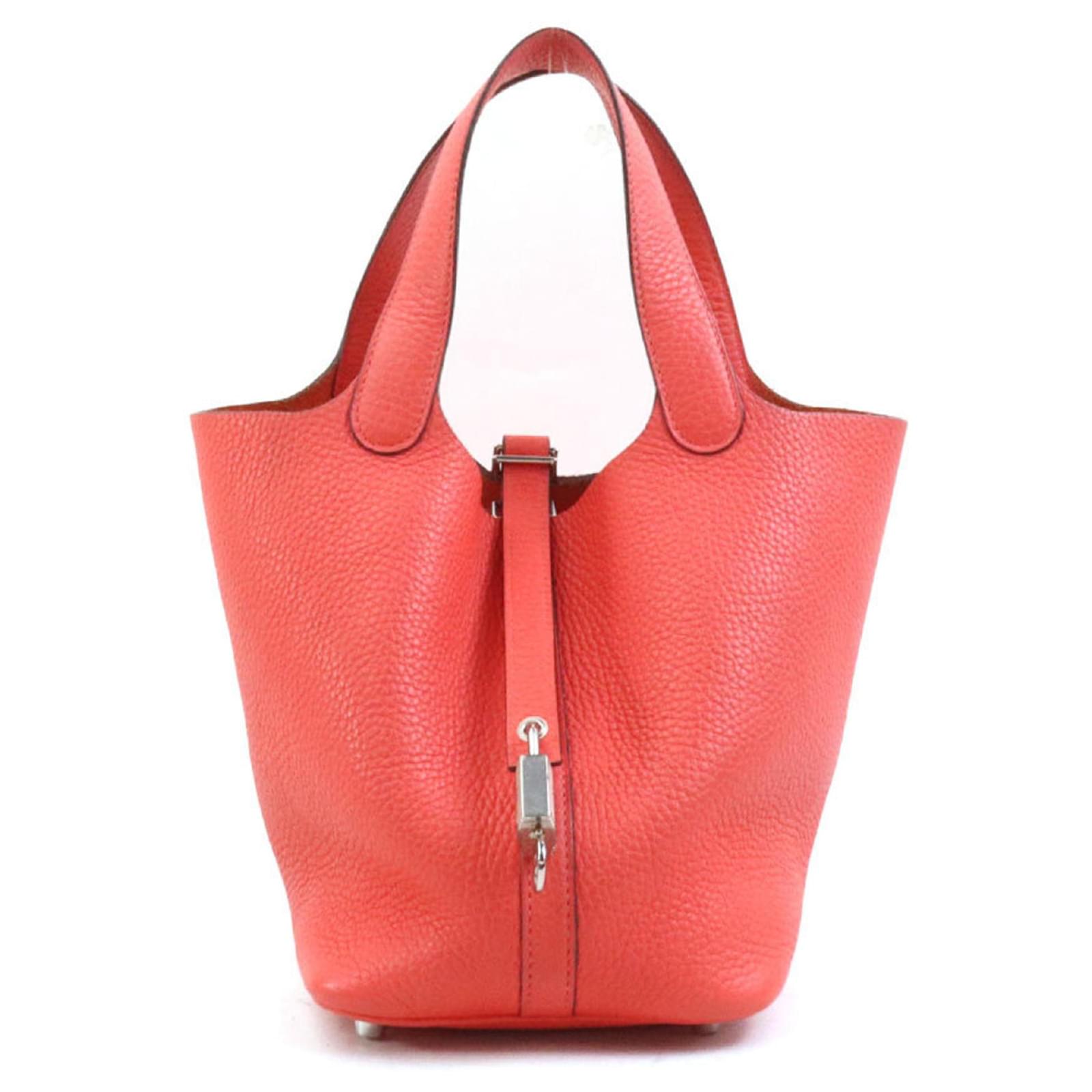 Hermès Hermes Picotin Lock PM Handbag Leather ref.2119983 - Joli Closet